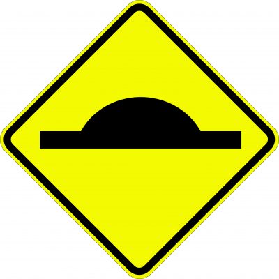 Speed Hump Symbol | Road Signs | USS