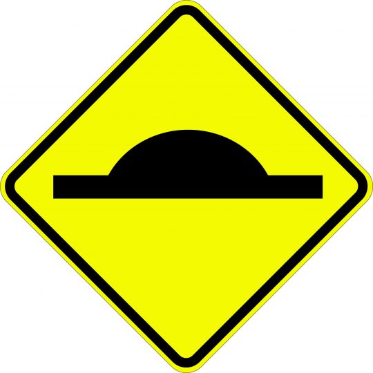Speed Hump Symbol | Road Signs | USS