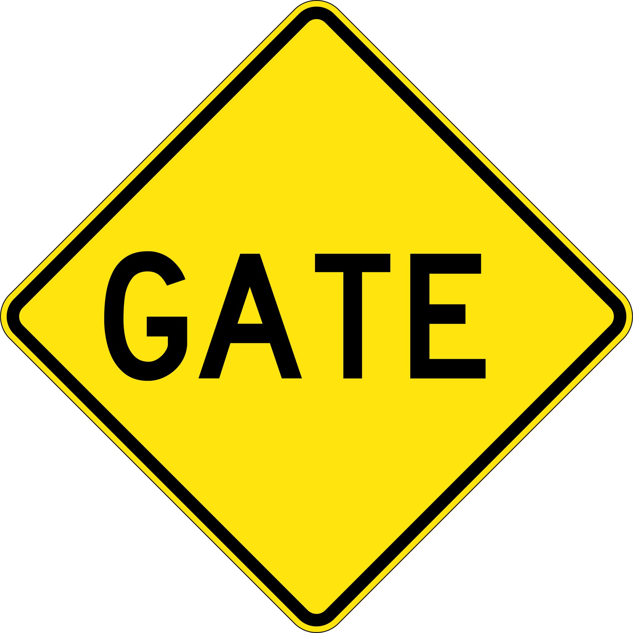 Gate | Road Signs | USS