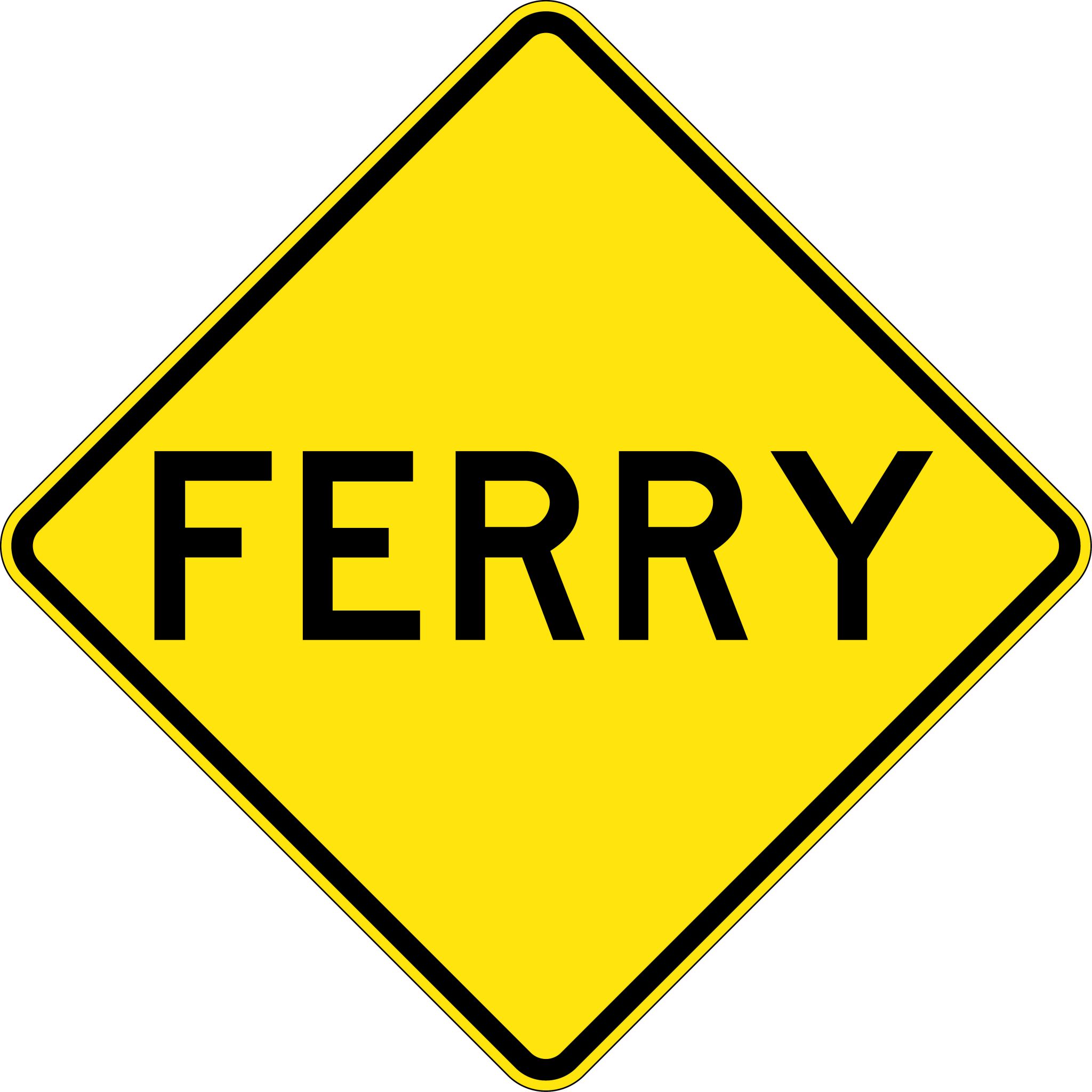 Ferry | Road Signs | USS