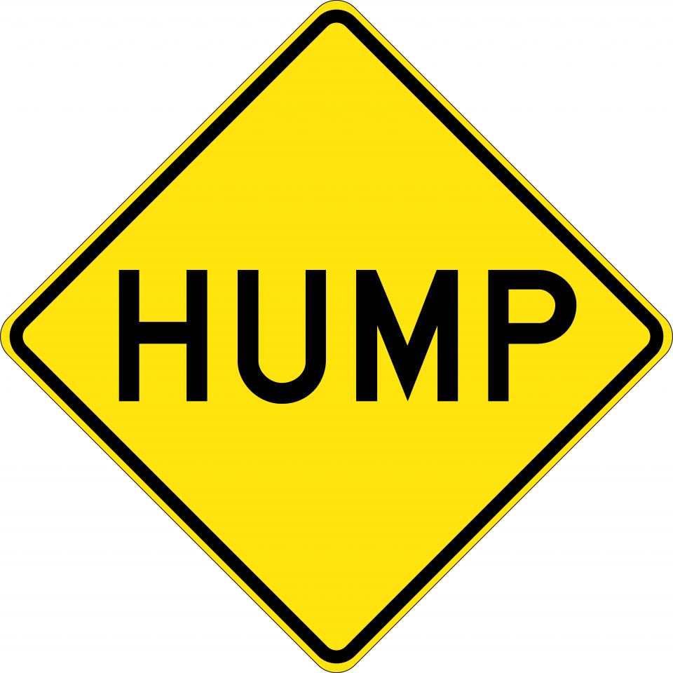 Hump | Road Signs | USS