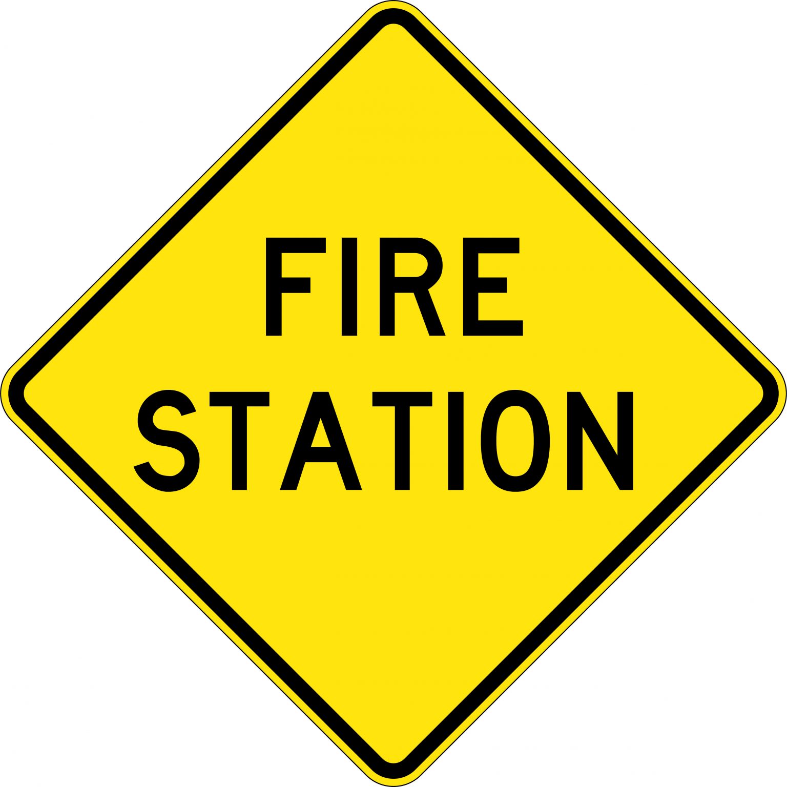 Fire Station | Road Signs | USS