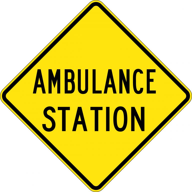 Ambulance Station | Road Signs | USS