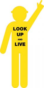 Yellow Corflute Man | Construction Site Safety | Uniform Safety Signs