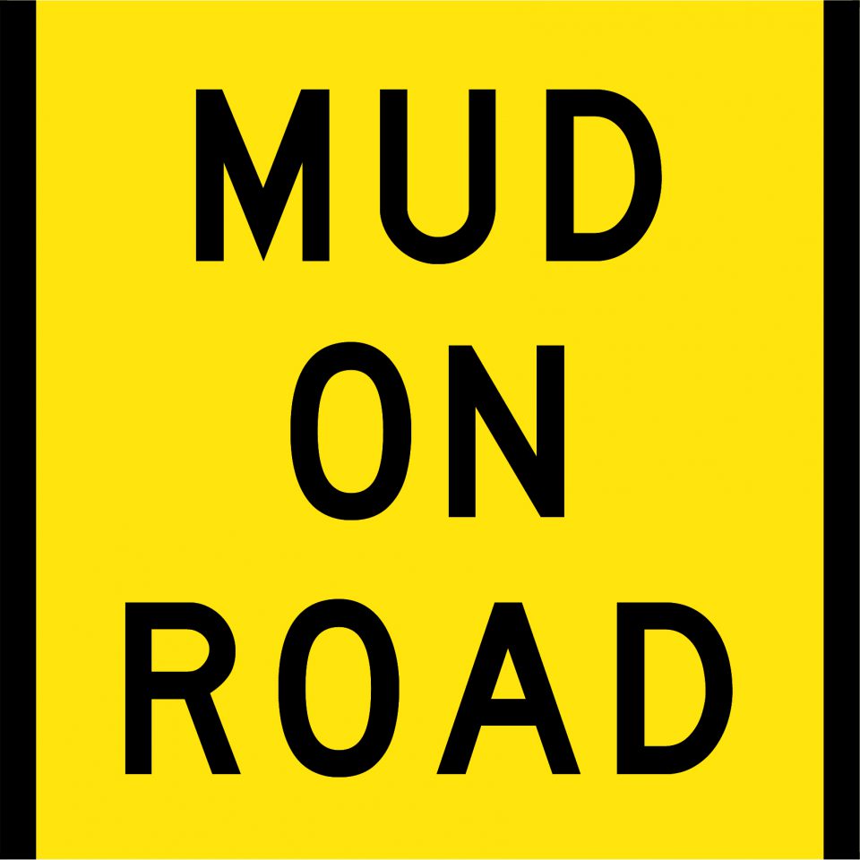 Mud on Road | Flood Signage, Multi Message Signs | USS