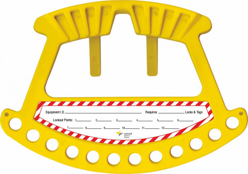 Safety Padlock Caddy | Universal Circuit Breaker Lockout | Safety Products