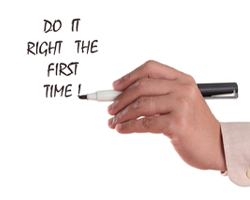 THE IMPORTANCE OF DOING THINGS RIGHT THE FIRST TIME | USS