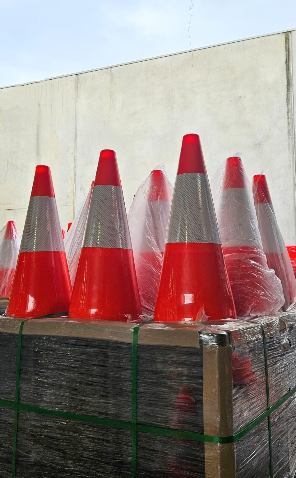 700mm Traffic Cone, 3M Reflective Sleeve | Traffic Signs | USS